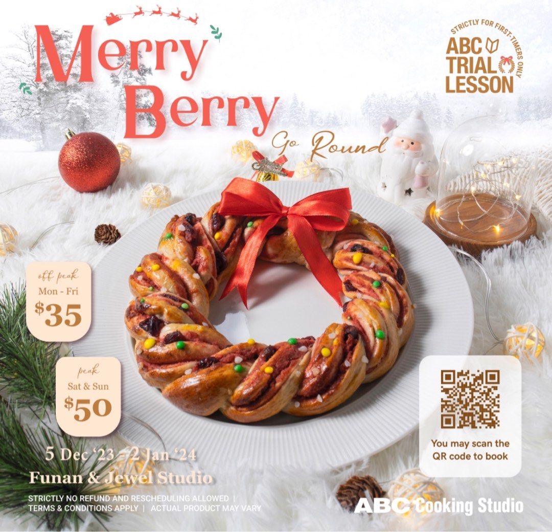 ABC Trial Class - Merry Berry Go Round, Food & Drinks, Homemade Bakes ...