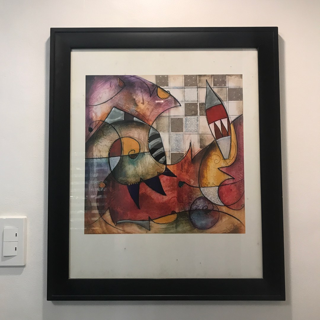 Abstract Framed Wall Art from SM Homeworld, Furniture & Home Living ...