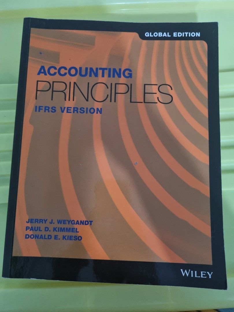 Accounting Principles IFRS Version, Hobbies & Toys, Books & Magazines ...