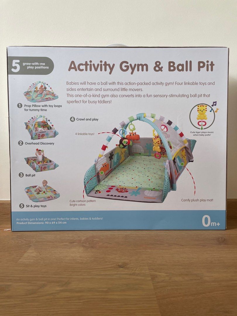Activity Gym & Ball Pit, Babies & Kids, Infant Playtime on Carousell