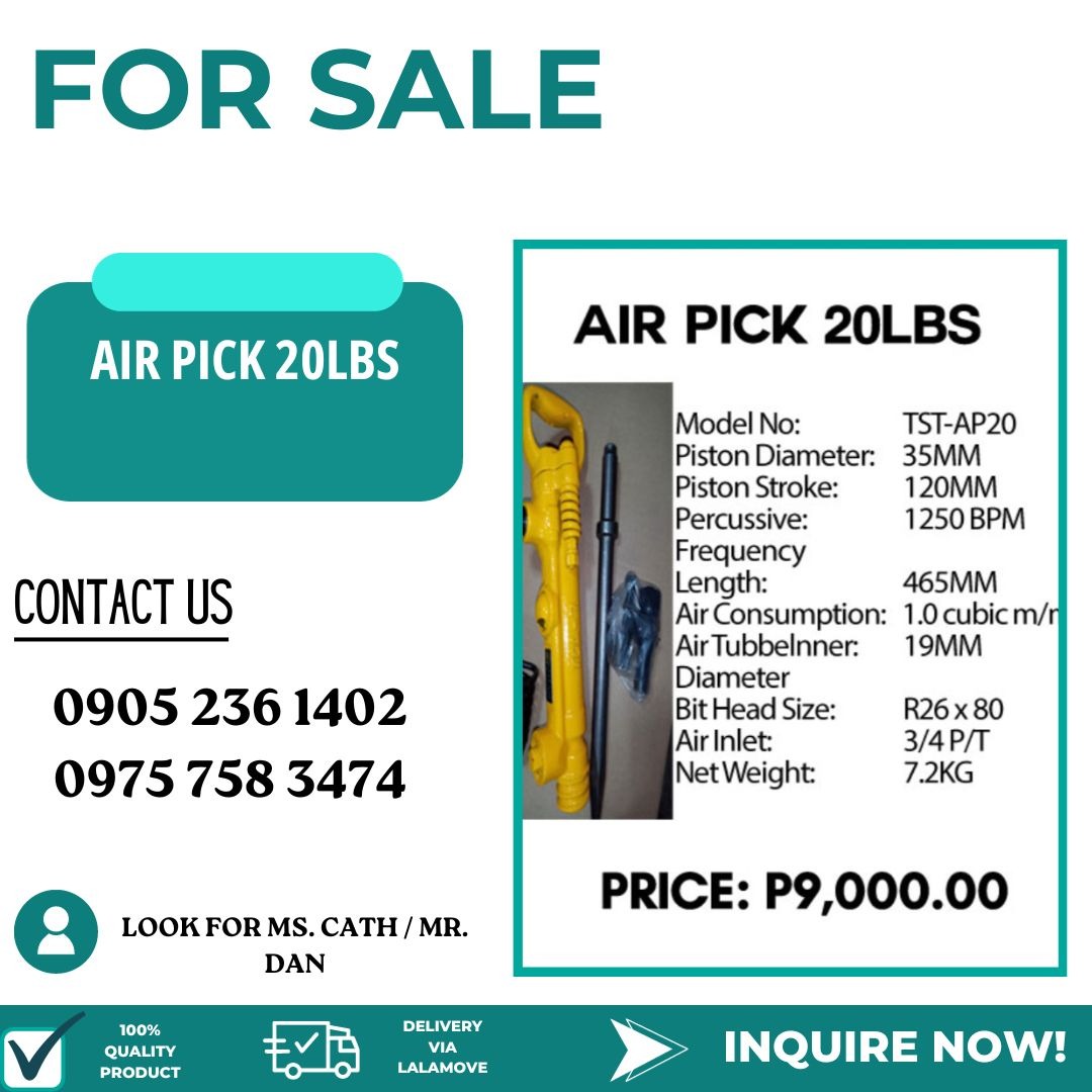 AIR PICK 20LBS, Commercial & Industrial, Construction Tools & Equipment ...