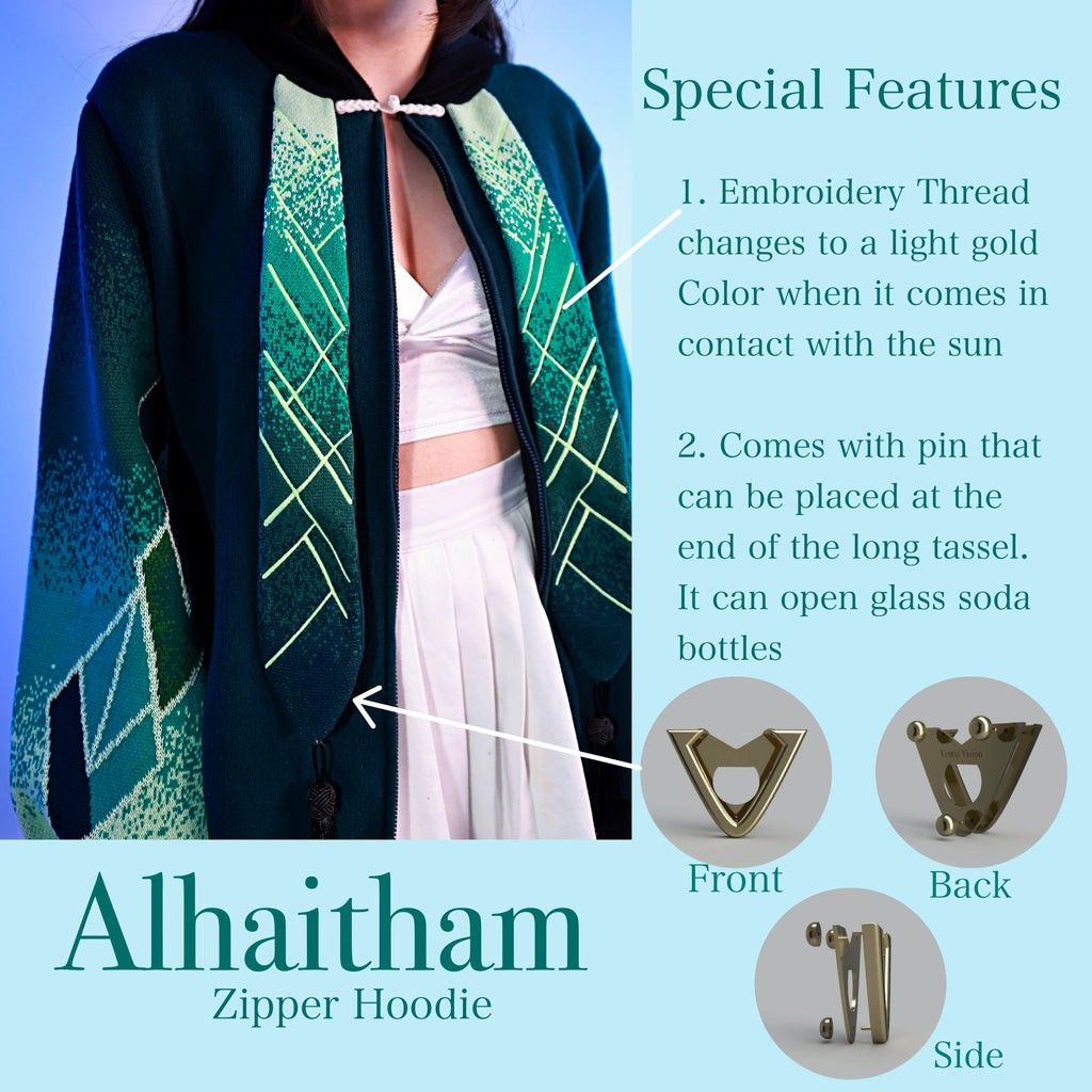 Alhaitham Jacket (Venti's Vision), Men's Fashion, Coats, Jackets and ...