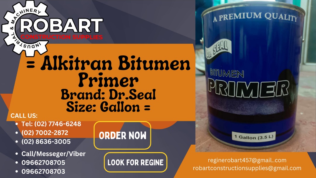Alkitran Bitumen Primer Brand: Dr.Seal Size: Gallon, Commercial ...