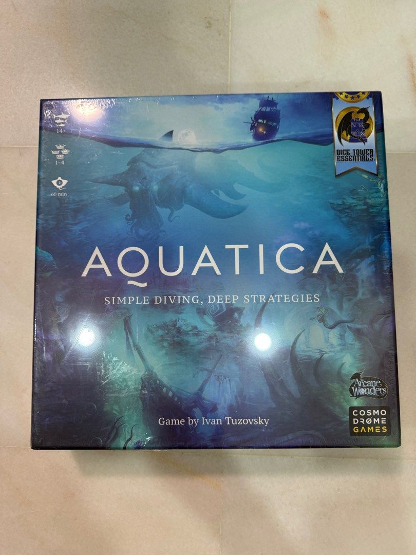 Aquatica (Board Game) (BNIS), Hobbies & Toys, Toys & Games on Carousell
