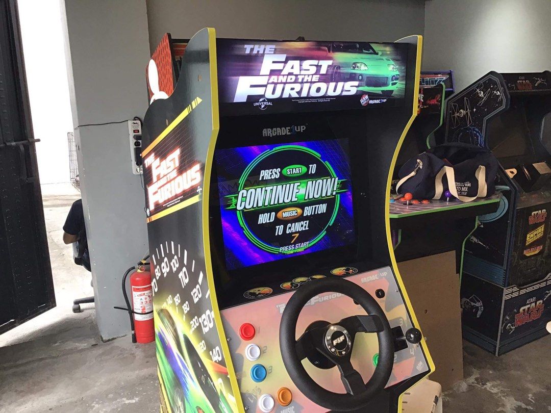 Arcade 1up fast and furious, Video Gaming, Video Games, Others on Carousell