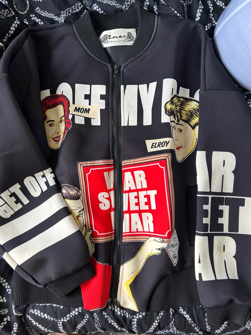 Archie Comic Bomber Jacket, Women's Fashion, Coats, Jackets and ...