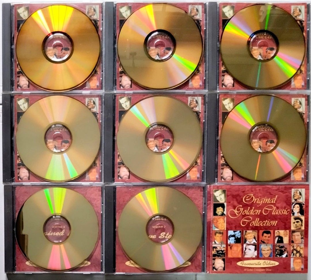 arthcd Original Golden Classic Collection 8 GOLD CDs + Lyrics Booklet, Hobbies & Toys, Music ...