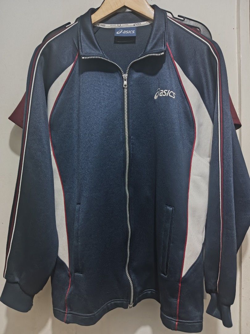 ASICS Track Jacket, Men's Fashion, Coats, Jackets and Outerwear on ...