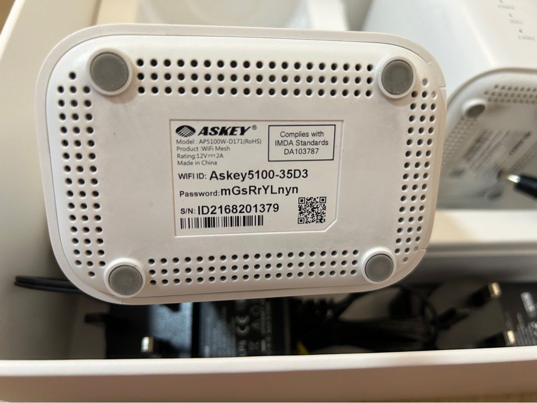 Askey Wifi Mesh, Computers & Tech, Parts & Accessories, Other ...