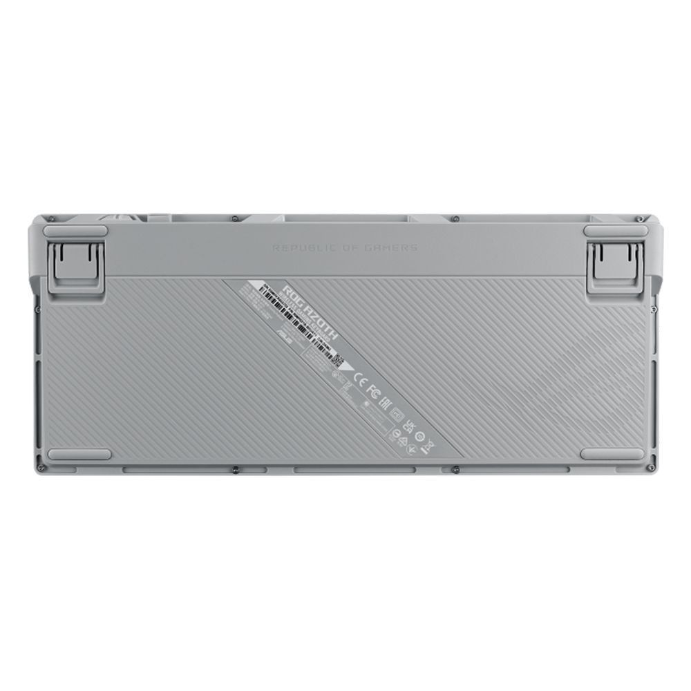 ASUS ROG AZOTH WHITE CUSTOM HOT-SWAPPABLE WIRELESS MECHANICAL GAMING ...
