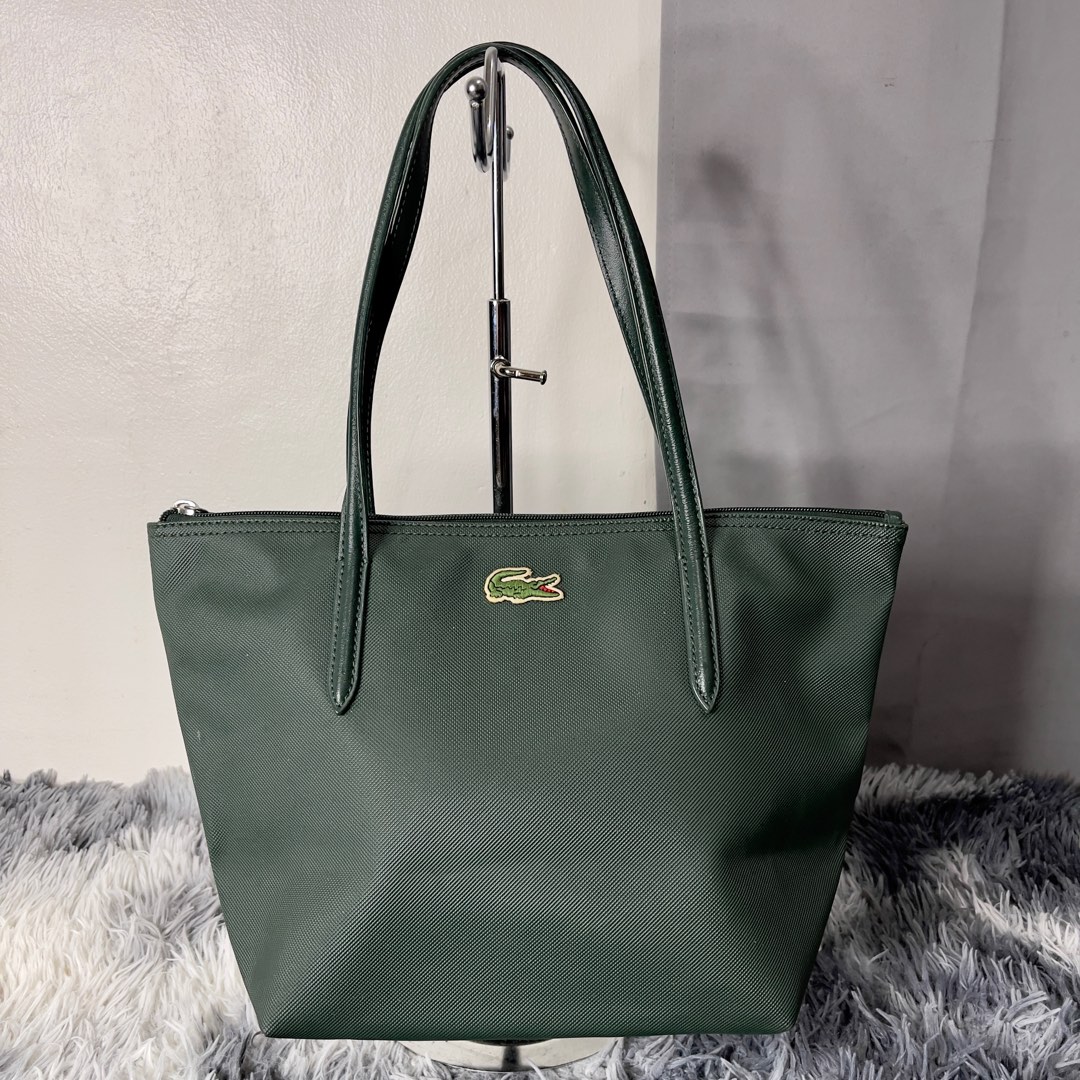 AUTHENTIC & PRELOVED LACOSTE CONCEPT PVC BAG, Women's Fashion, Bags ...
