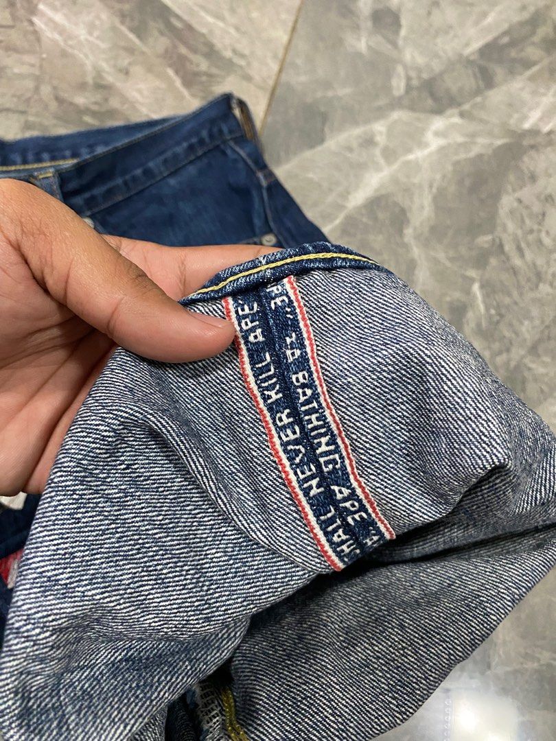 Authentic Bape WGM Jorts, Men's Fashion, Bottoms, Shorts on Carousell