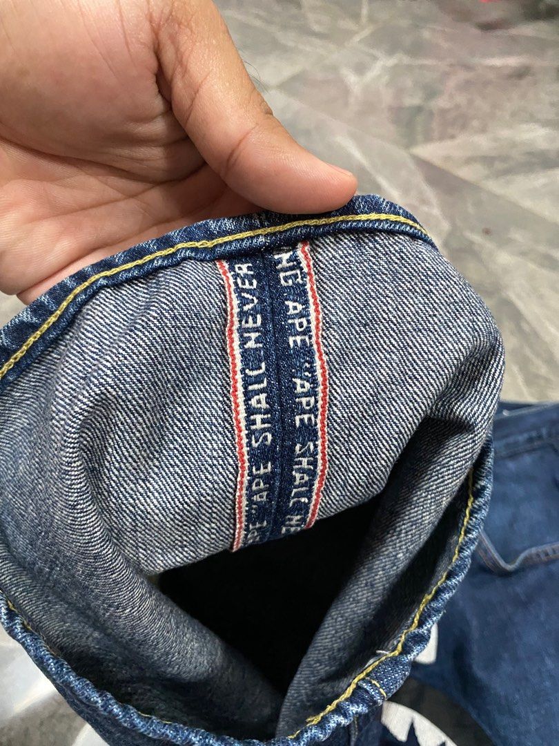 Authentic Bape WGM Jorts, Men's Fashion, Bottoms, Shorts on Carousell