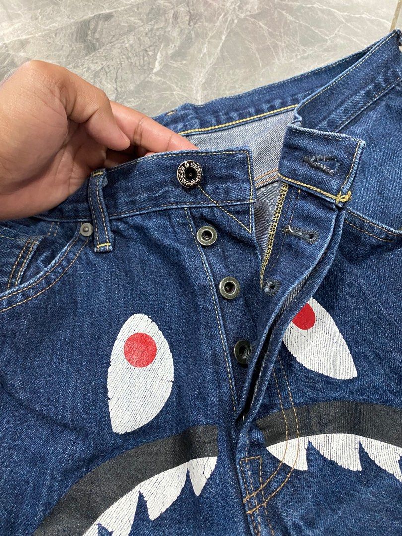 Authentic Bape WGM Jorts, Men's Fashion, Bottoms, Shorts on Carousell