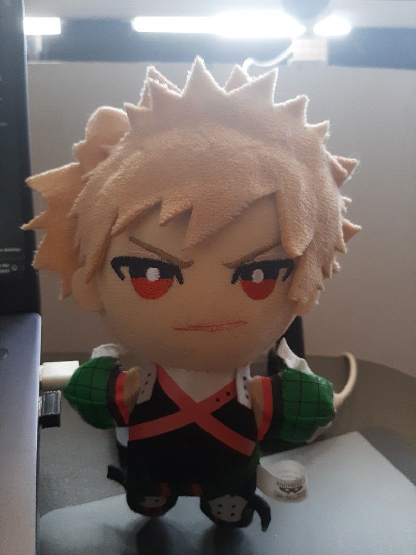bakugou mini plush toy, Hobbies & Toys, Memorabilia & Collectibles, Fan ...