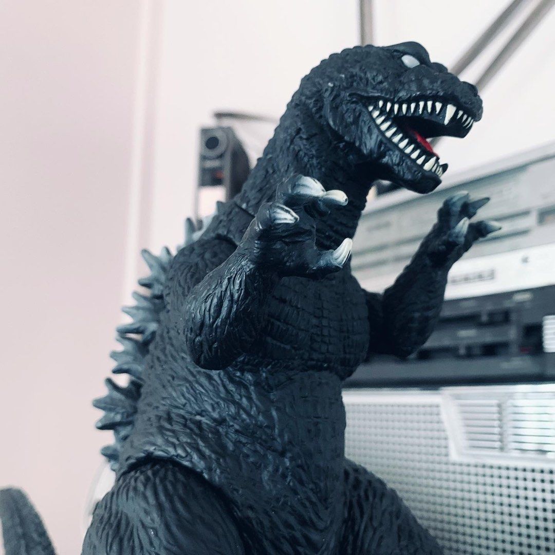 バンダイ｜BANDAI 東宝 ムービーモンスターシリーズ ゴジラ 2002 GODZILLA GMK 白眼哥吉拉 東寶怪獸 TOHO 軟膠玩具 ...