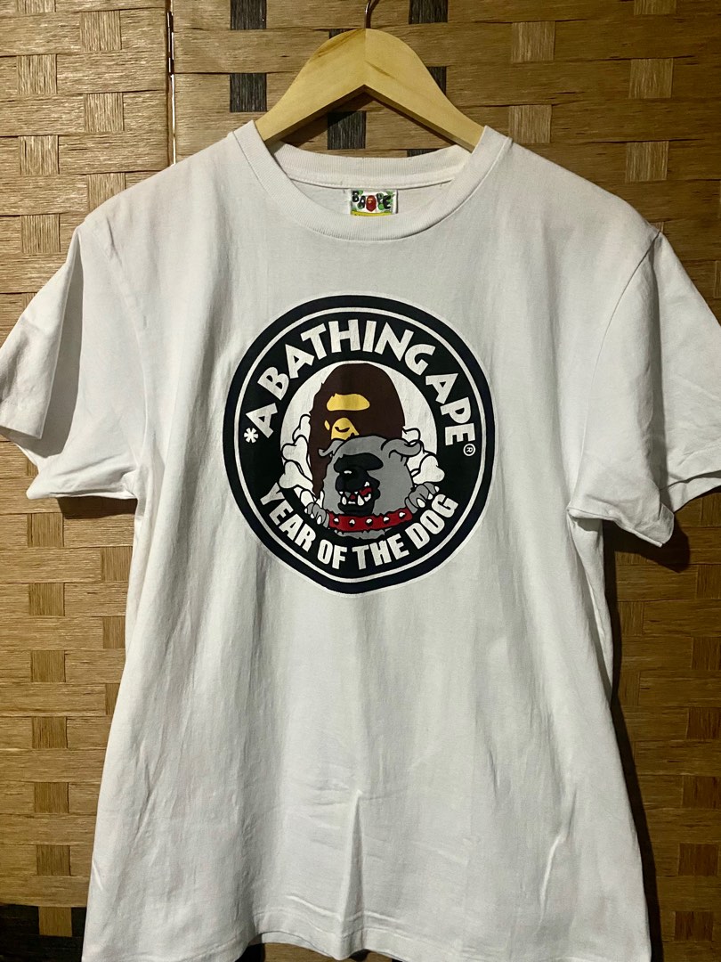 Bape Year of the dog, Men's Fashion, Tops & Sets, Tshirts & Polo Shirts ...