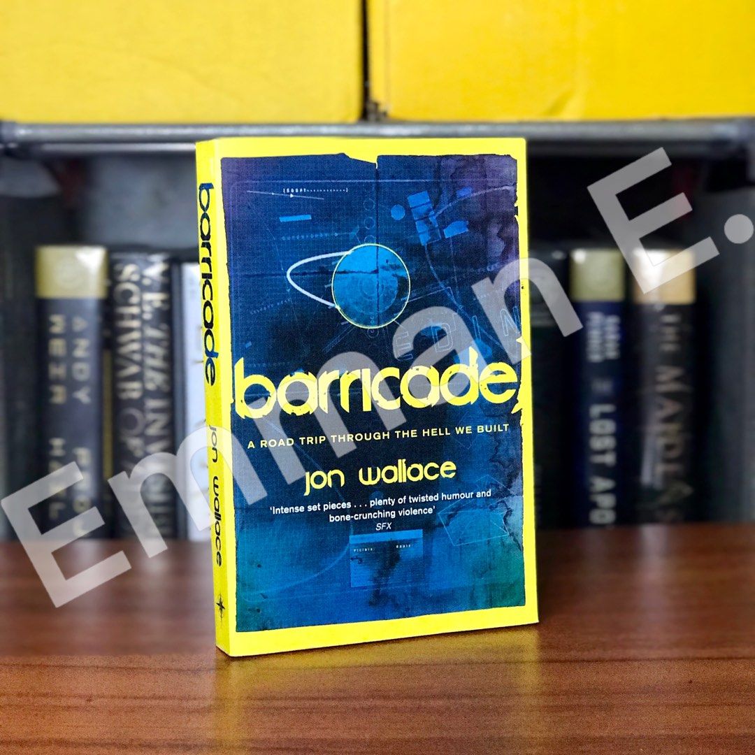Barricade by Jon Wallace, Hobbies & Toys, Books & Magazines, Fiction & Non-Fiction on Carousell
