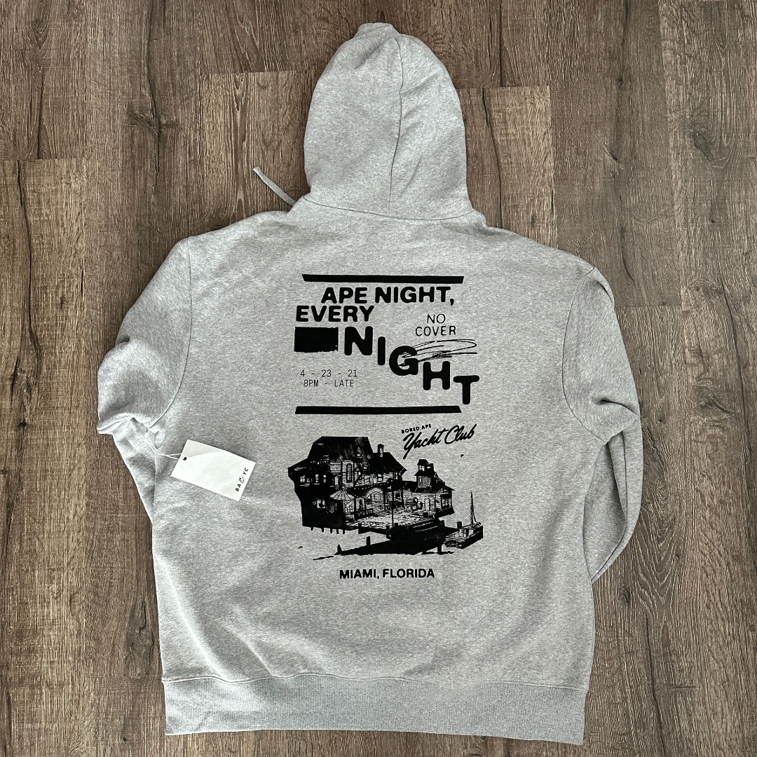 BAYC Ape Night Hoodie, Men's Fashion, Coats, Jackets and Outerwear on ...