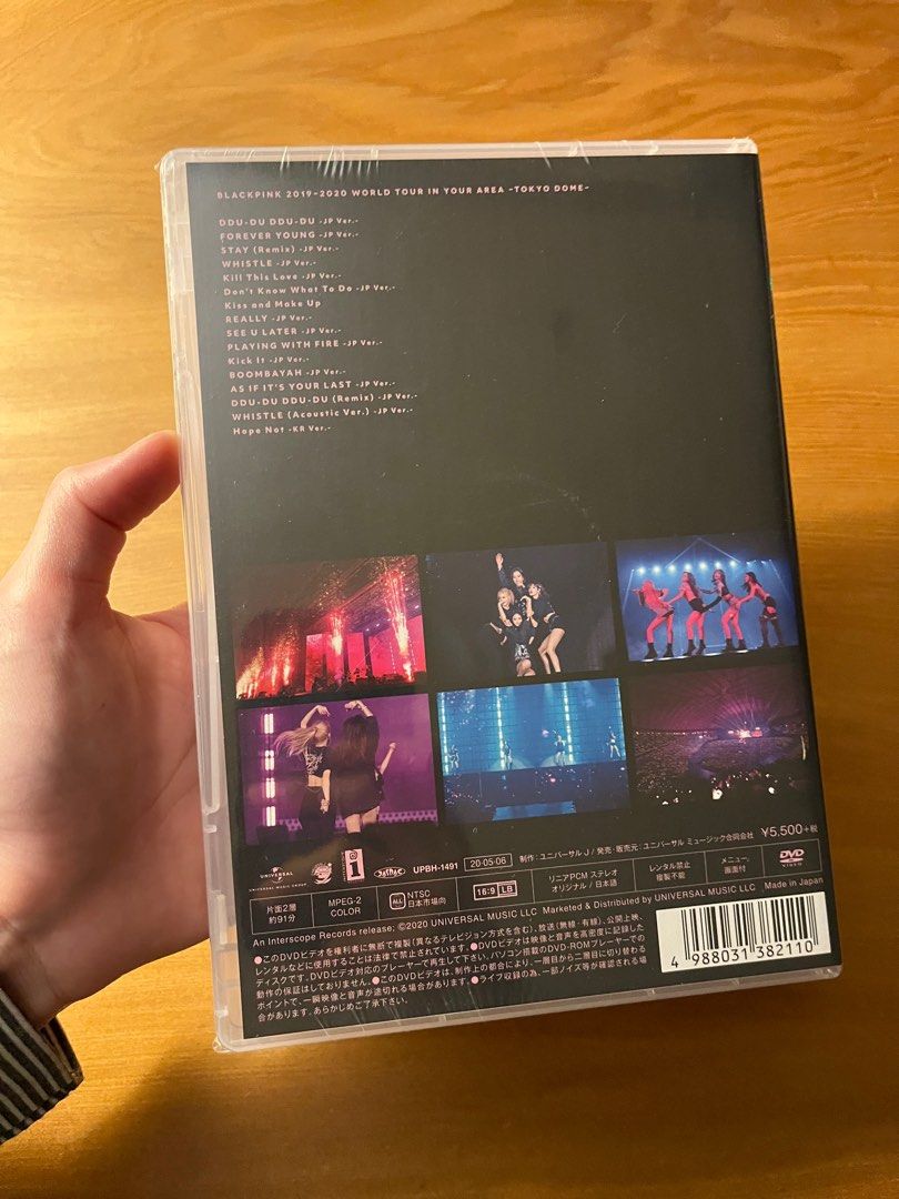 [全新]BLACKPINK 2019 2020 WORLD TOUR IN YOUR AREA 東京巨蛋, 書籍、休閒與玩具, 樂器、音樂相關 ...