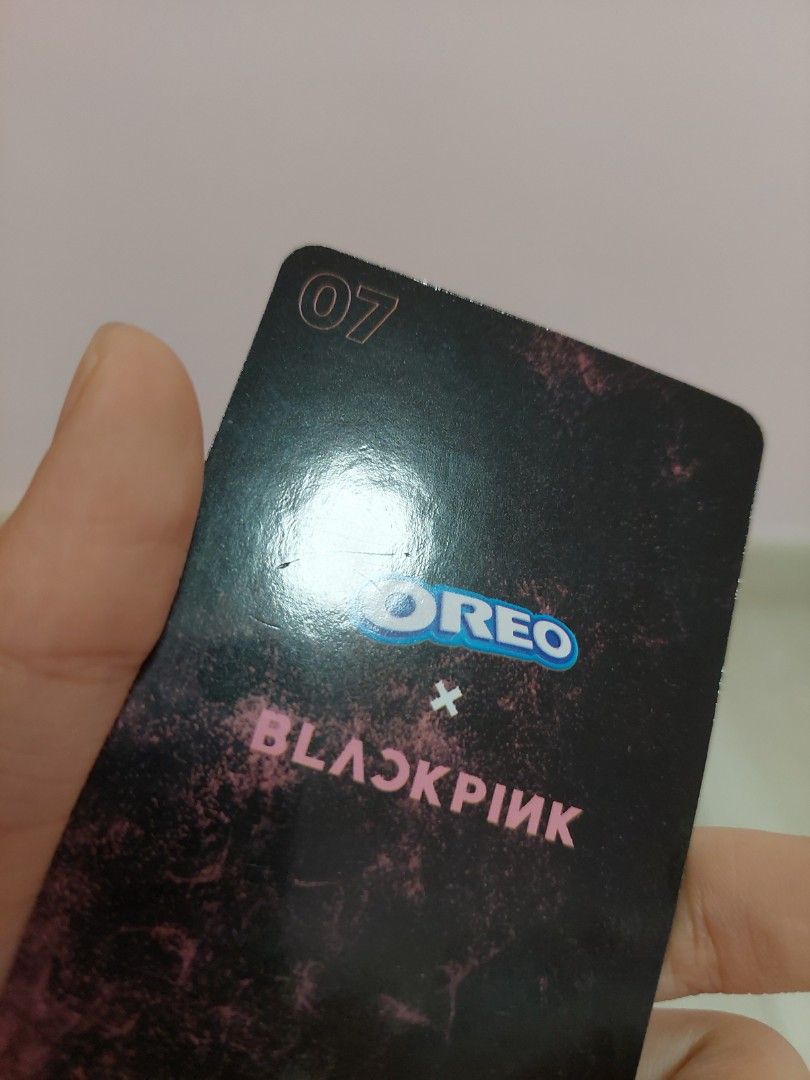 Blackpink x Oreo card set, Hobbies & Toys, Memorabilia & Collectibles ...