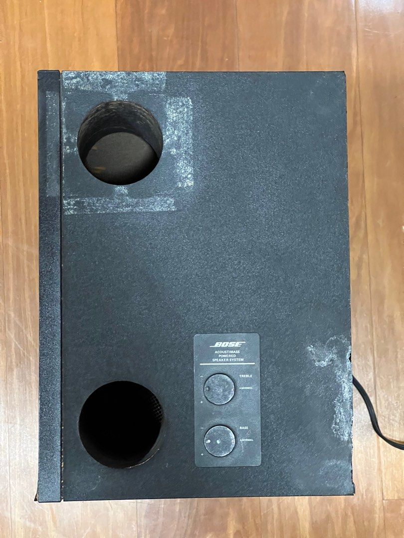 Bose Acoustimass Powered Speaker System, Audio, Soundbars, Speakers & Amplifiers on Carousell