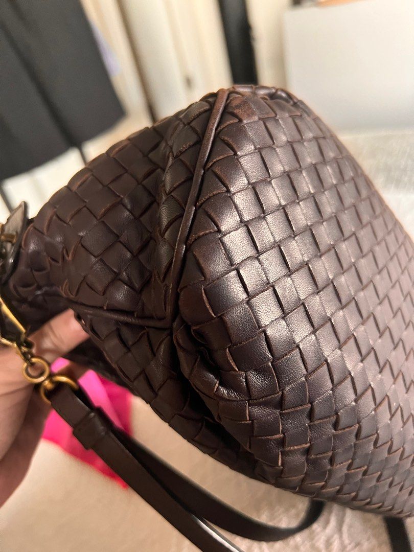bottega venetta brown bag, Luxury, Bags & Wallets on Carousell