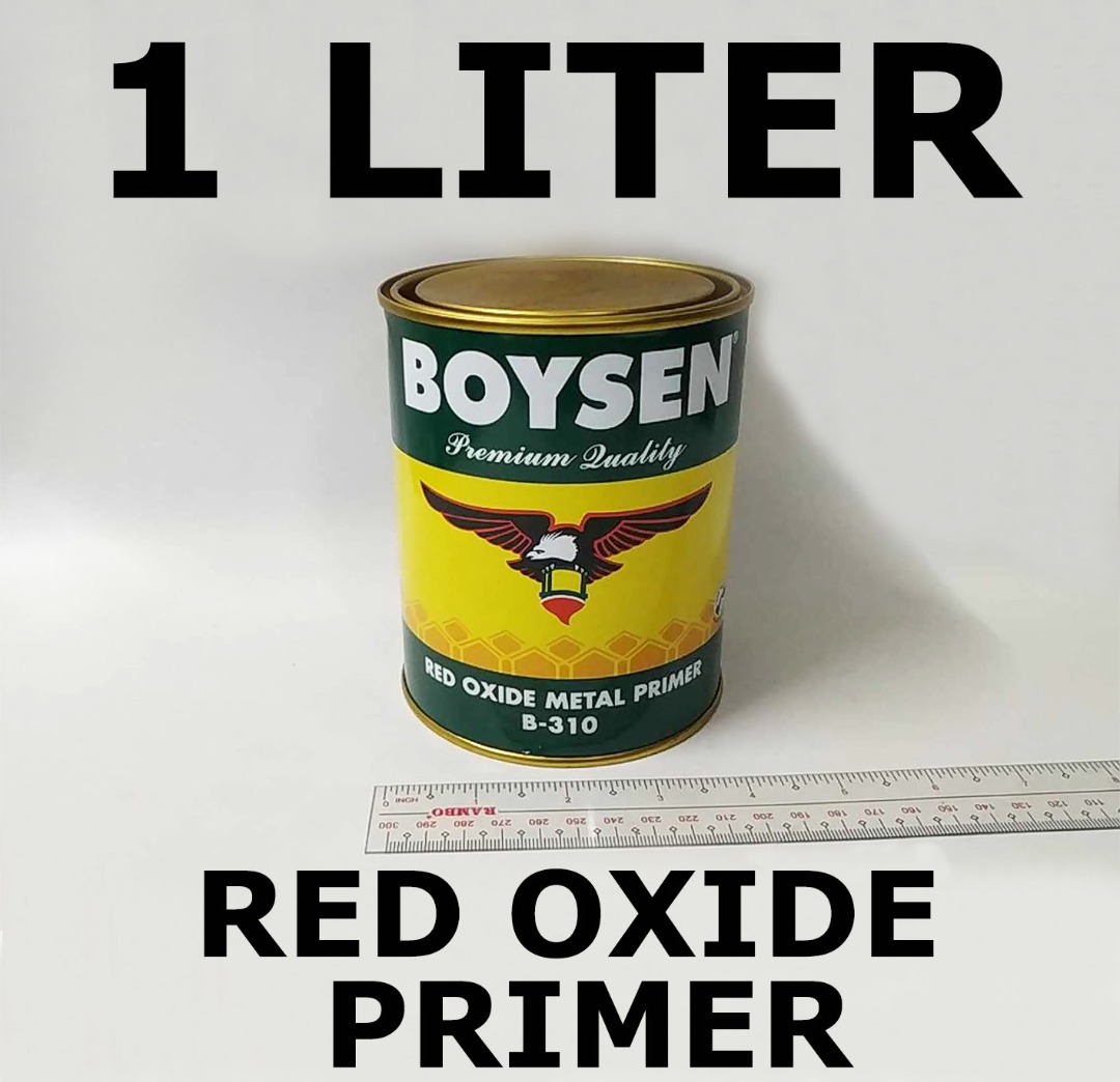 BOYSEN RED OXIDE METAL PRIMER B-310 ( 1 LITER ) ------------------------------------------- 1 ...