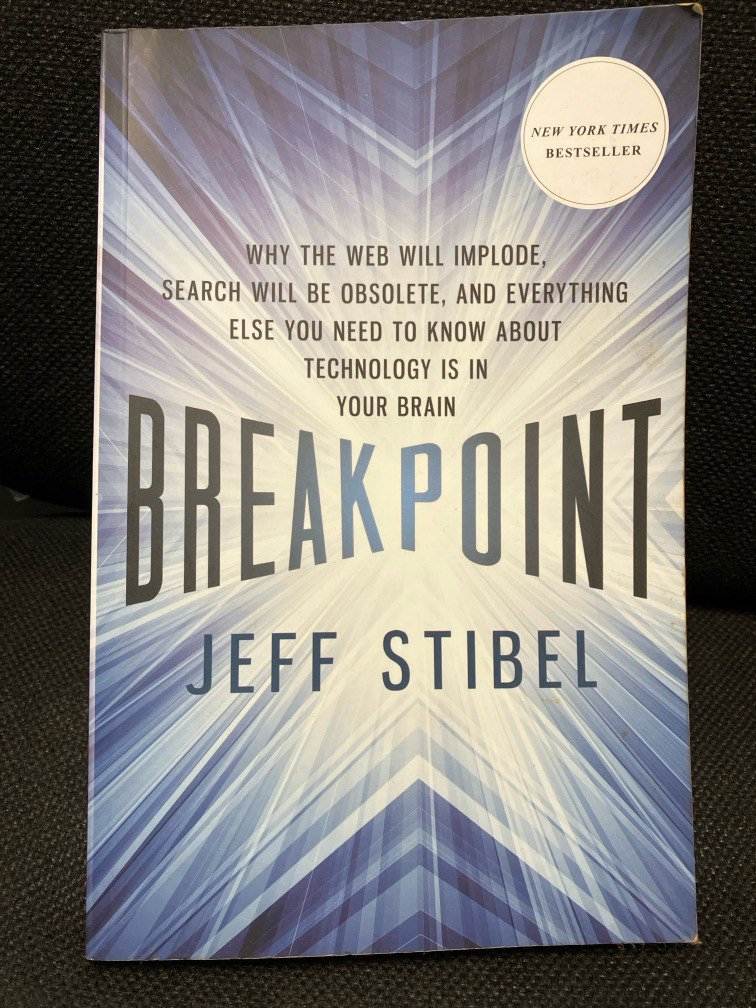 Breakpoint Jeff Stibel, 興趣及遊戲, 書本 & 文具, 雜誌及其他 - Carousell