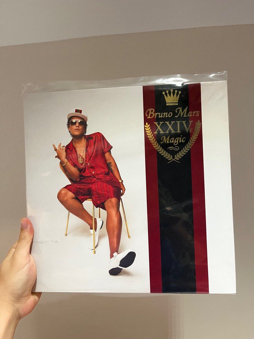 Bruno Mars 24k Magic Vinyl Record, Hobbies & Toys, Music & Media, CDs ...