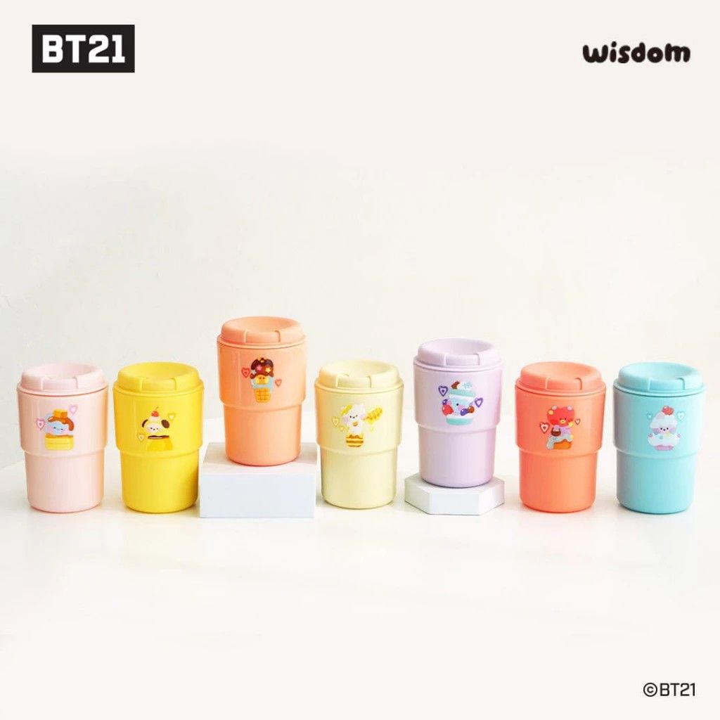 BT21 Minini Sweetie Tumbler (Mang), Hobbies & Toys, Memorabilia ...
