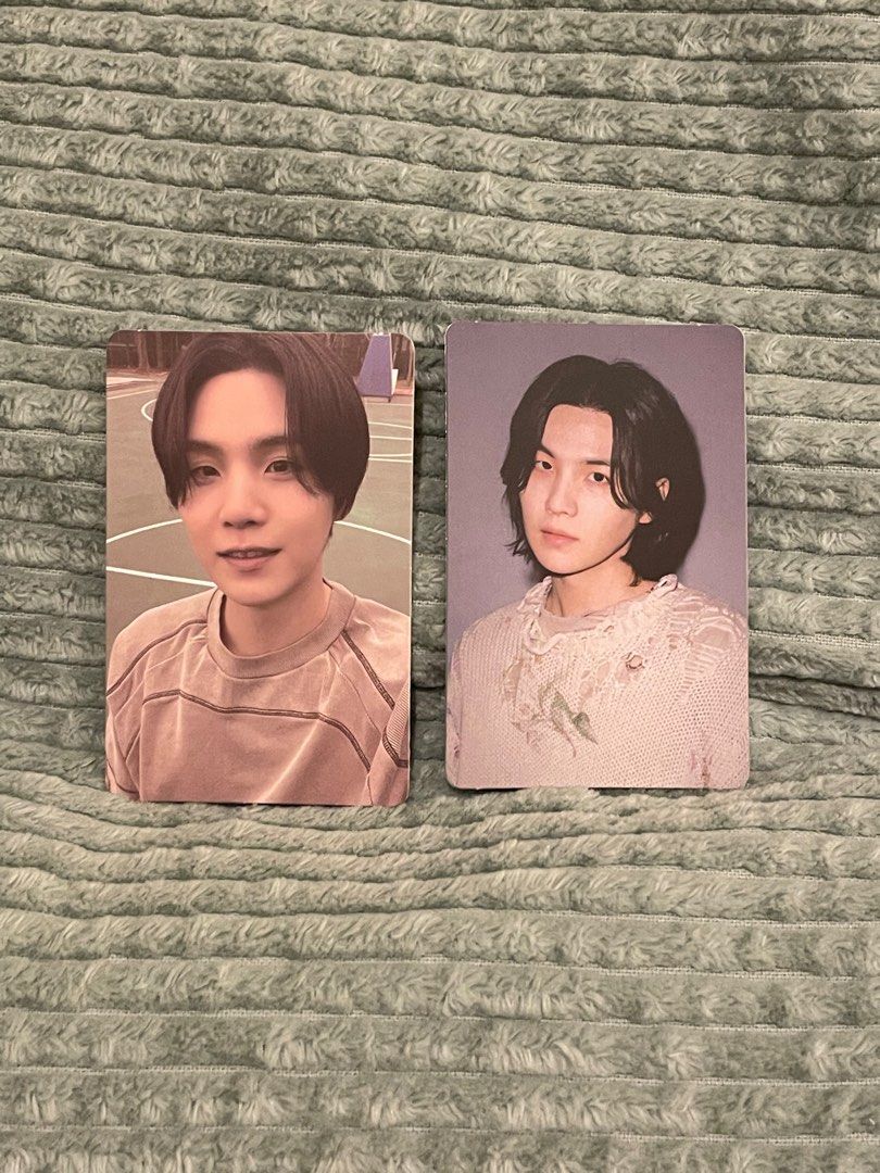 BTS Agust D Photocards, Hobbies & Toys, Memorabilia & Collectibles, K ...