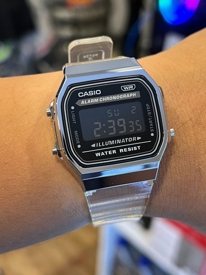 Casio Original Watch | A168XES-1B | Digital Casio Watch, Luxury, Watches on Carousell