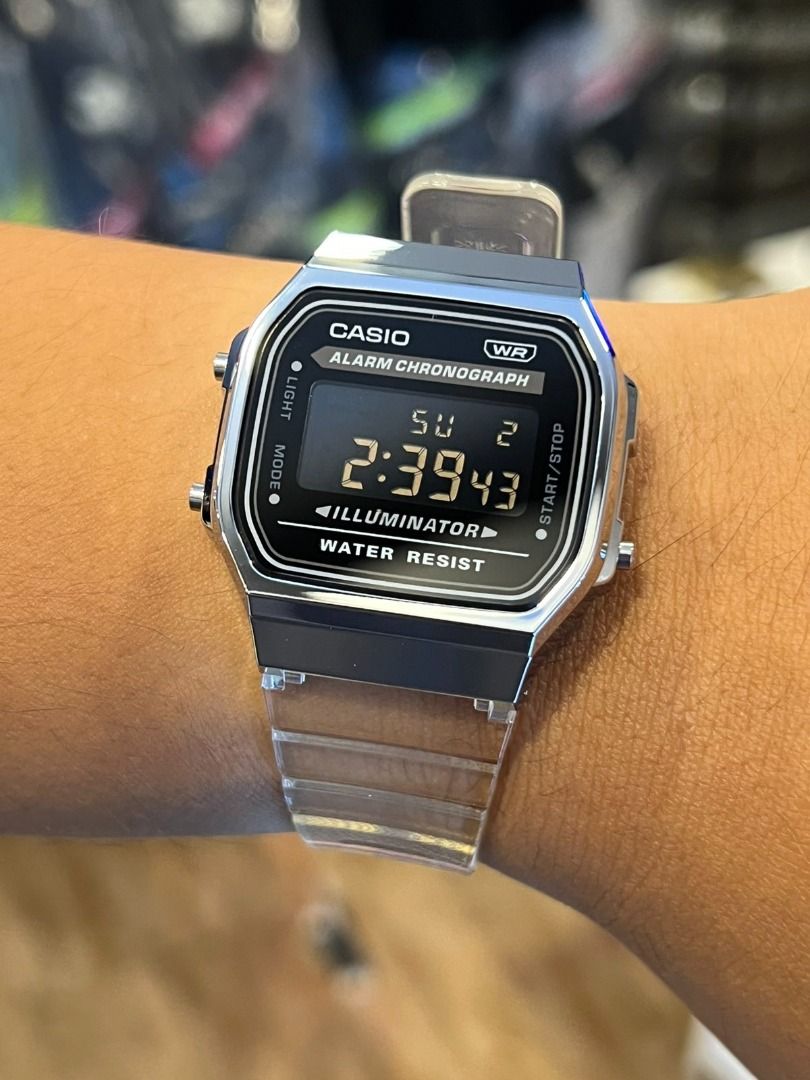 Casio Original Watch | A168XES-1B | Digital Casio Watch, Luxury, Watches on Carousell
