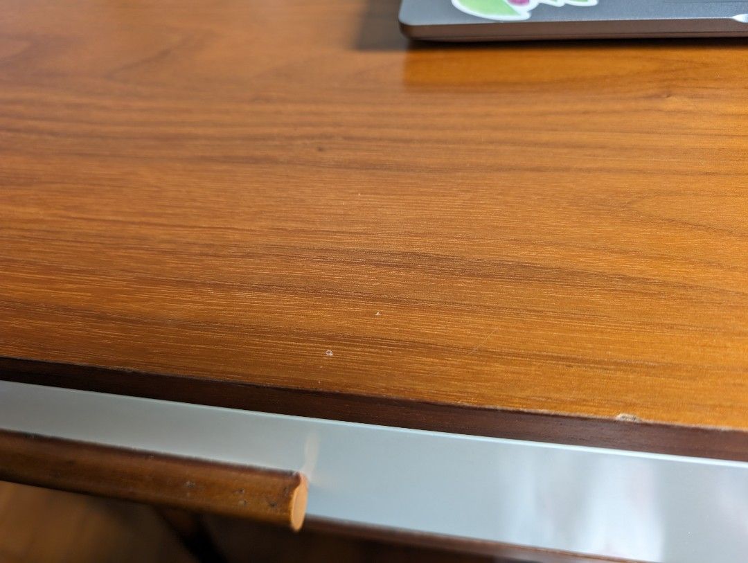 Castlery Wooden Study Table with drawers, Furniture & Home Living ...