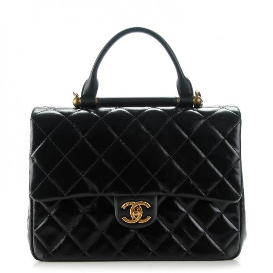 Chanel Two way Gold Bar Calfskin Iridescent flap bag, Luxury, Bags ...