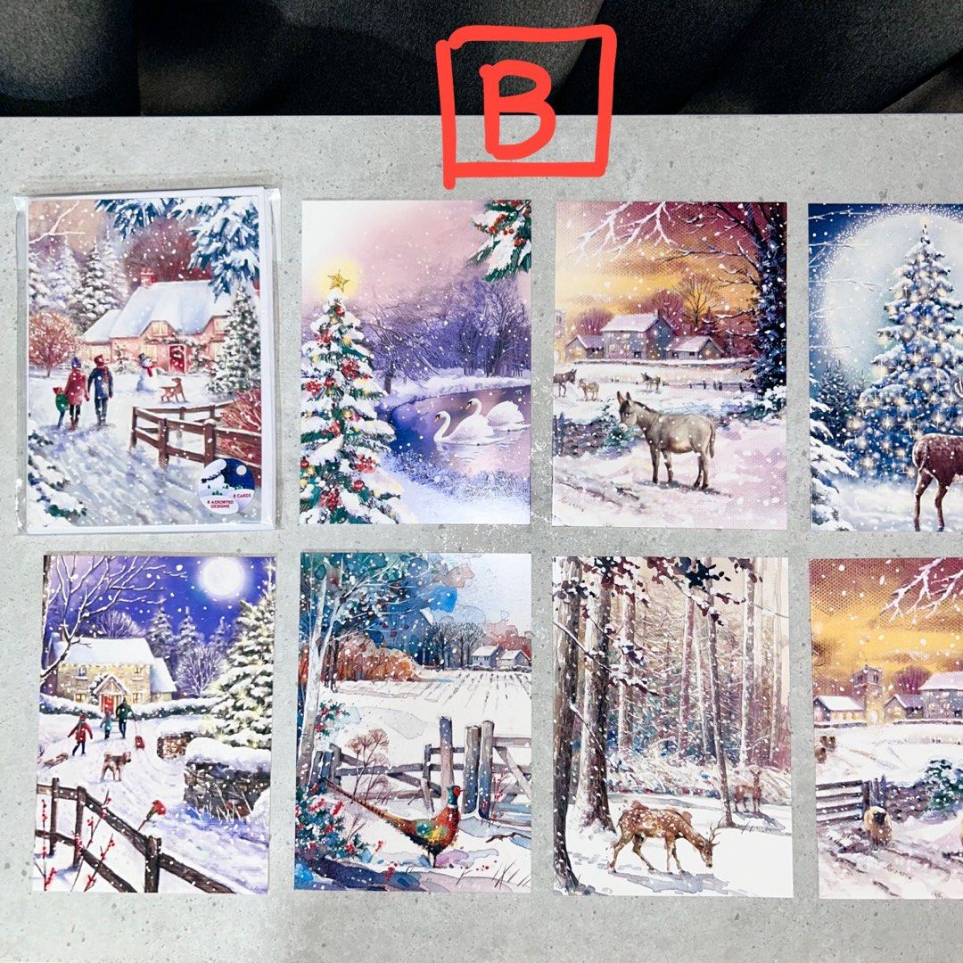 Christmas Cards Sets, Hobbies & Toys, Stationery & Craft, Other ...