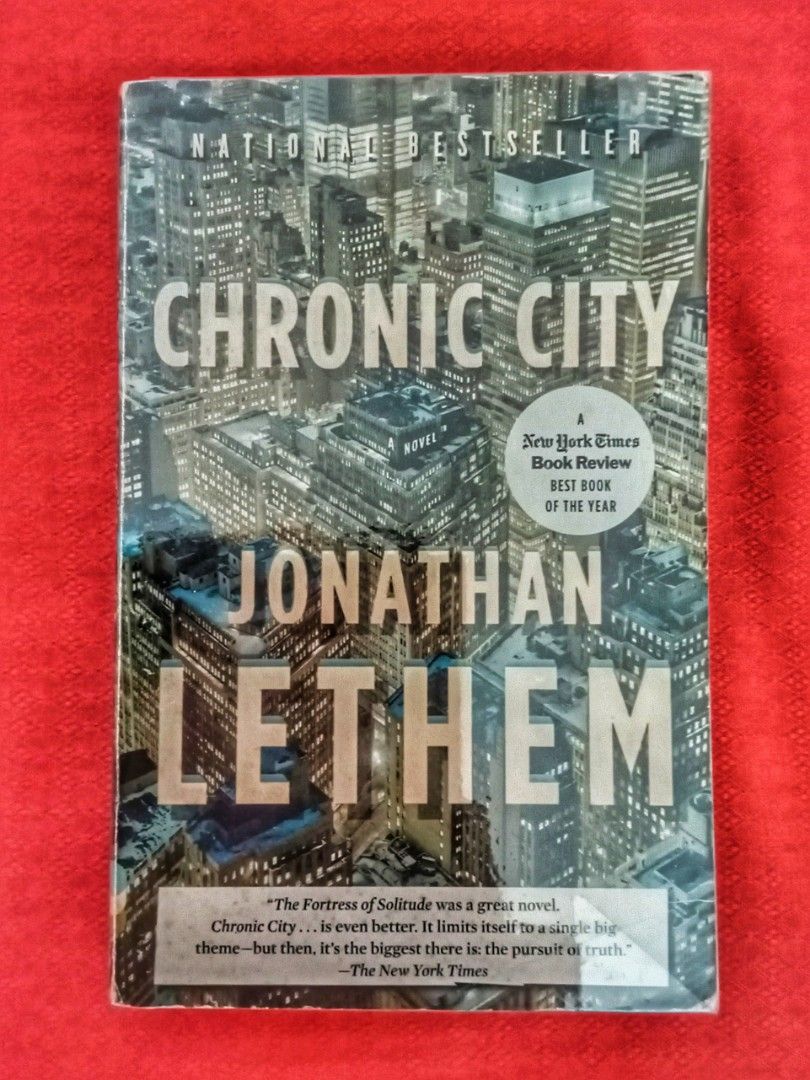 chronic city by jonathan lethem, Hobbies & Toys, Books & Magazines ...