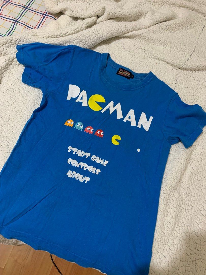 Classic Pacman Tee, Men's Fashion, Tops & Sets, Tshirts & Polo Shirts ...
