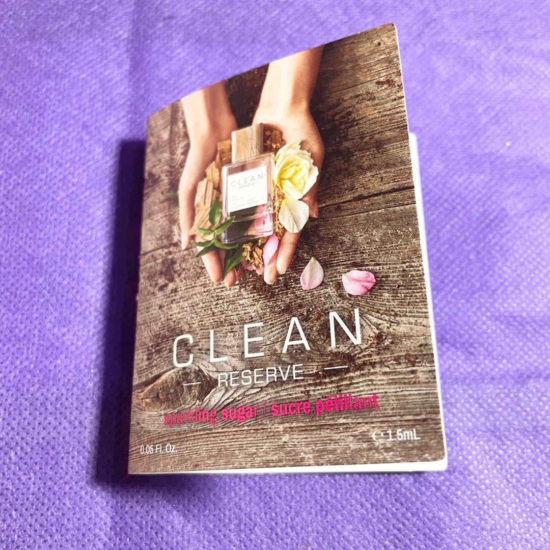 Clean Reserve Sparkling Sugar EDP 1.5ml, Beauty & Personal Care ...