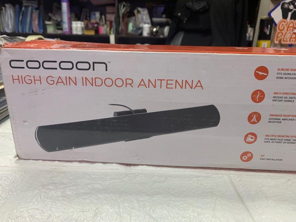 Cocoon High Gain Indoor Antenna, Furniture & Home Living, Home Improvement & Organization, Home ...