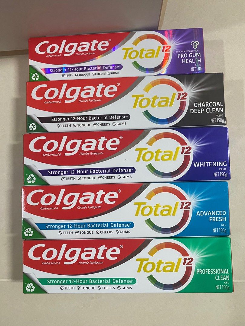 Colgate Total 12 bundle, Beauty & Personal Care, Oral Care on Carousell