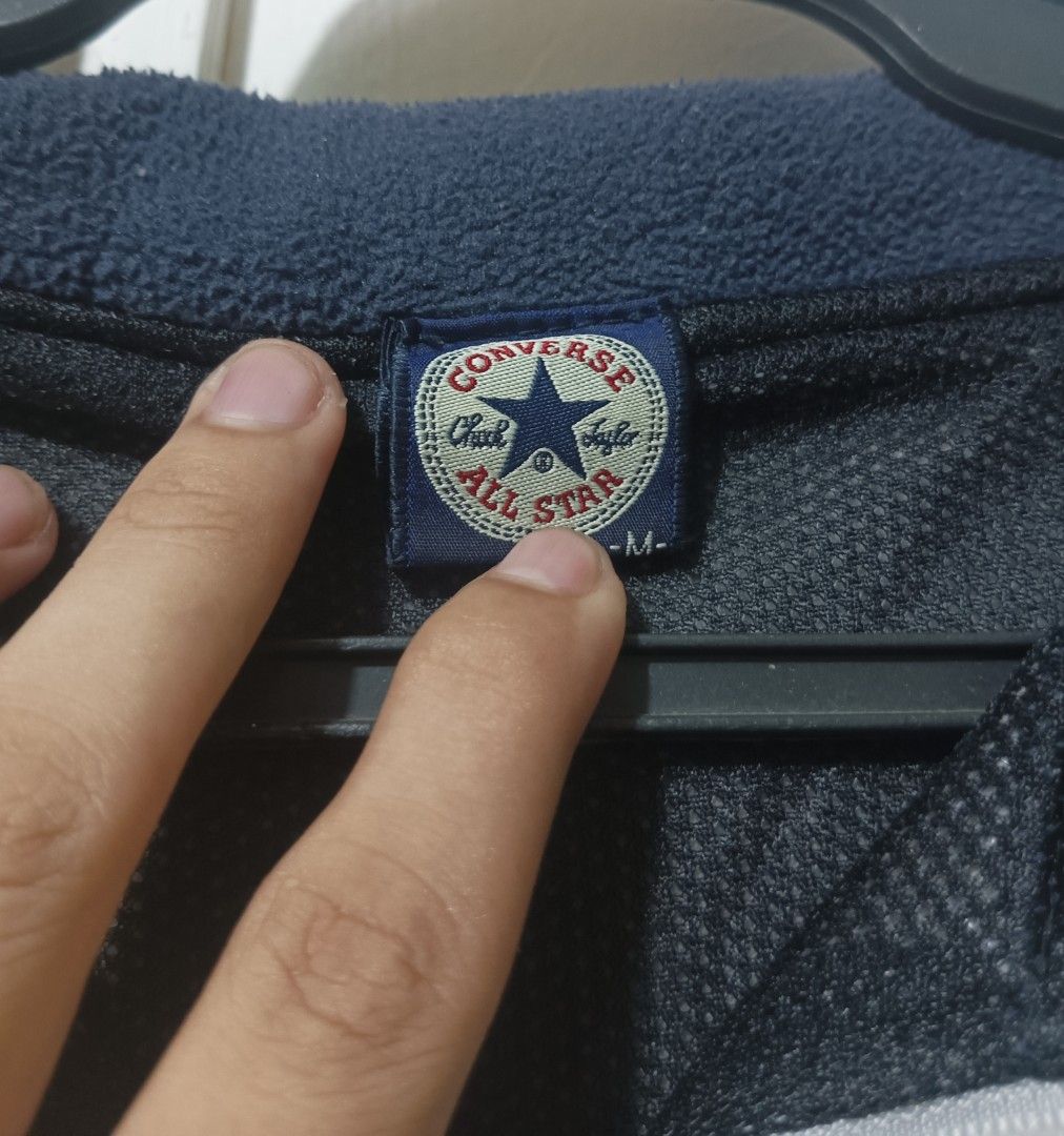 Converse All Star Track And Winter Jacket, Men's Fashion, Coats ...