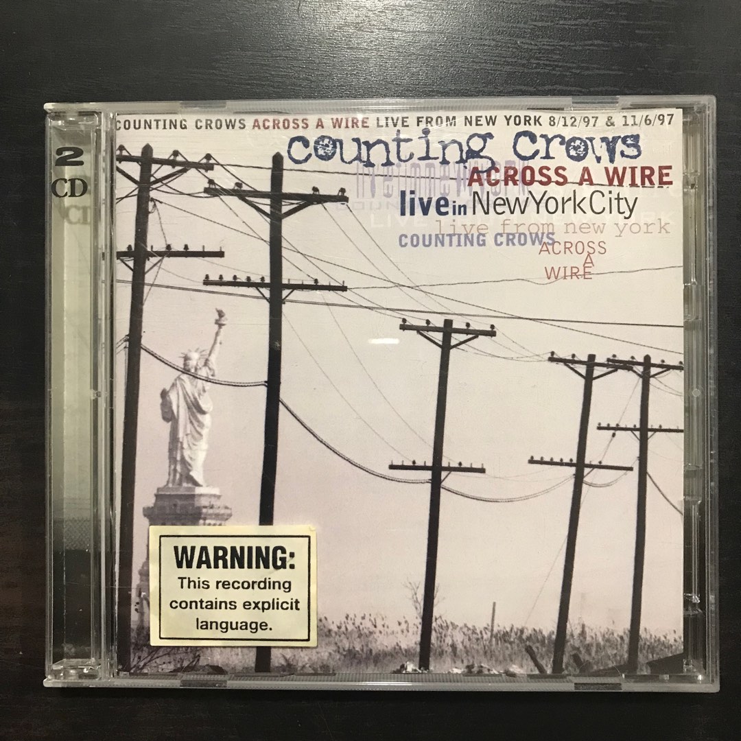 Counting Crows live CD (Double Disc) (Box Aus), Hobbies & Toys, Music ...