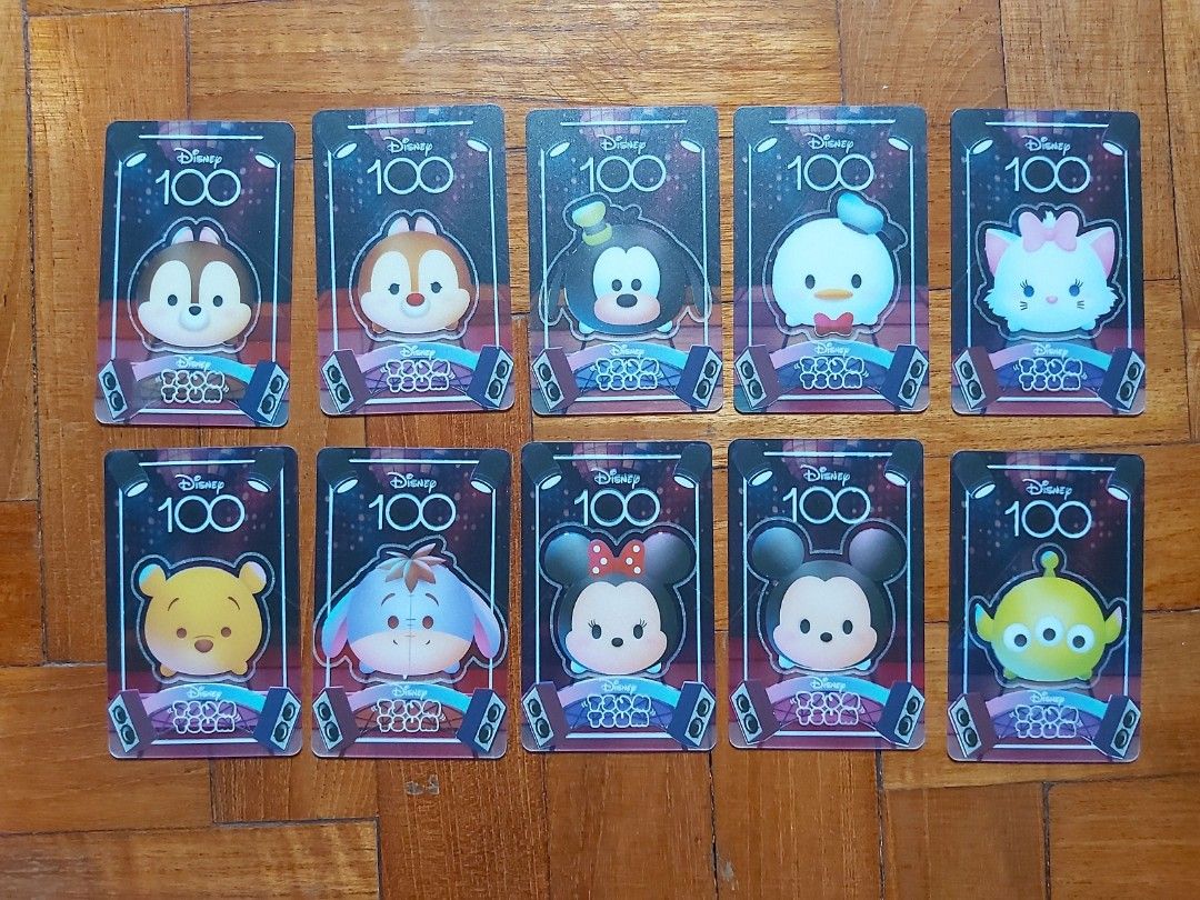 CPCM COW PLAY COW MOO TSUM TSUM DISNEY 100 CARDS, Hobbies & Toys, Toys ...