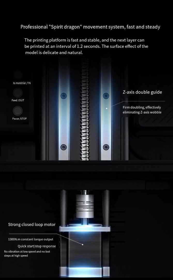 CREALITY 3D Halot-Mage Pro: High-Speed Light-Curing 3D Printer with 10. ...