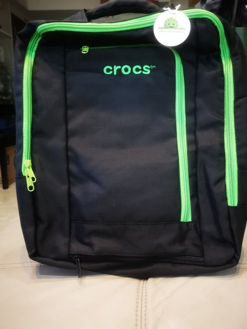Crocs backpack, Men's Fashion, Bags, Backpacks on Carousell