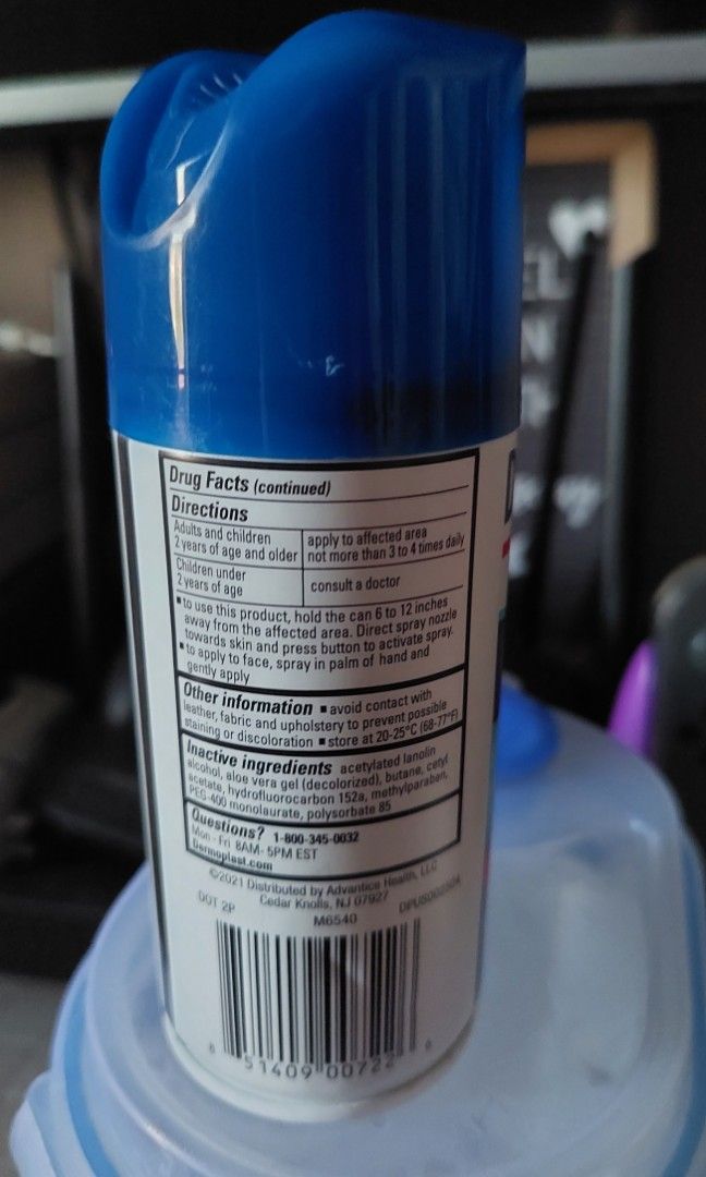 Dermoplast Pain Relieving Spray, Health & Nutrition, Medical Supplies ...