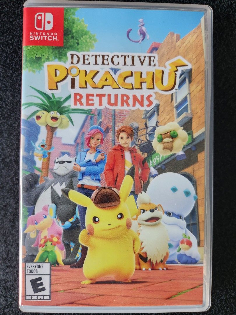 Detective Pikachu Returns Nintendo Switch (ENG VER), Video Gaming ...