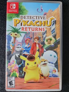 Detective Pikachu Returns Nintendo Switch (ENG VER), Video Gaming ...
